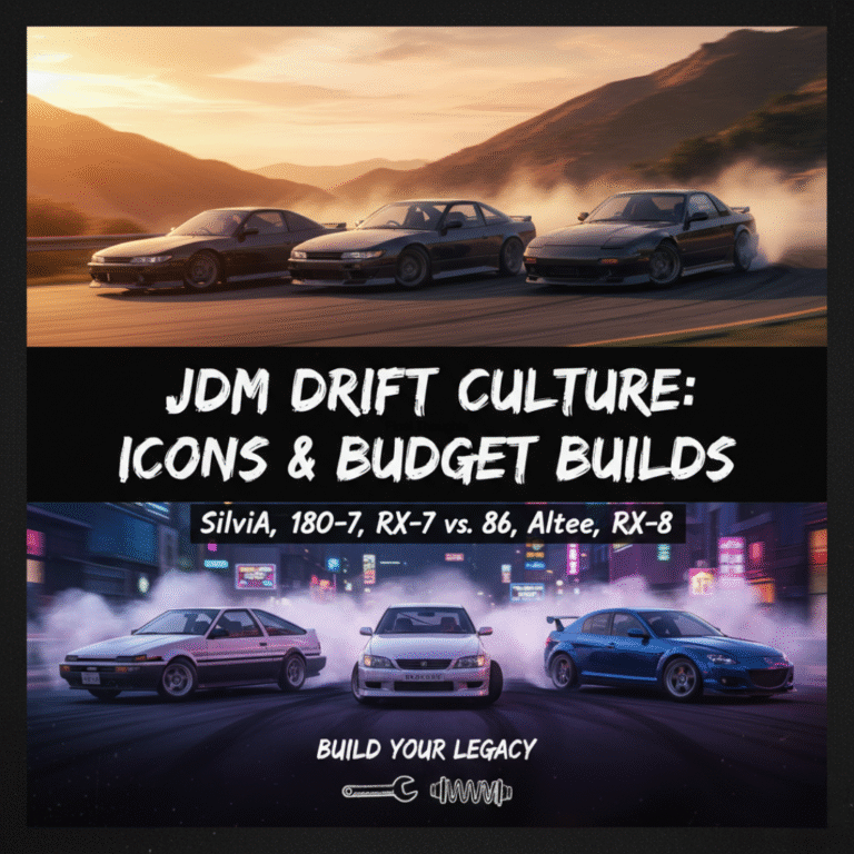 Top 10 JDM Drift Cars: Iconic Legends and Affordable Builds for Real ...