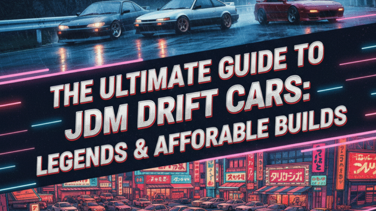 Top 10 JDM Drift Cars: Iconic Legends and Affordable Builds for Real ...