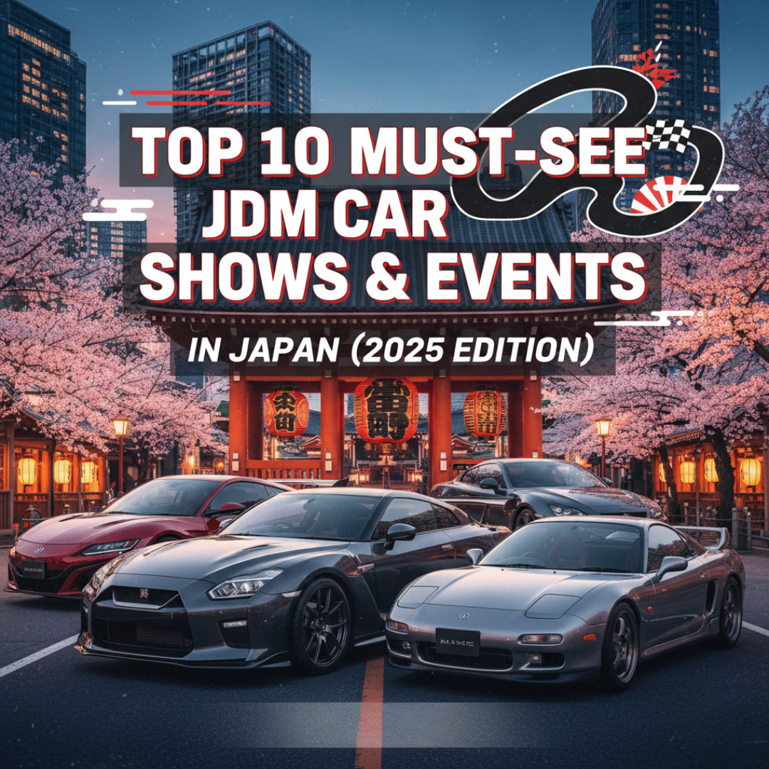Top 10 JDM Car Shows & Automotive Events in Japan 2025 | JDM TOUR