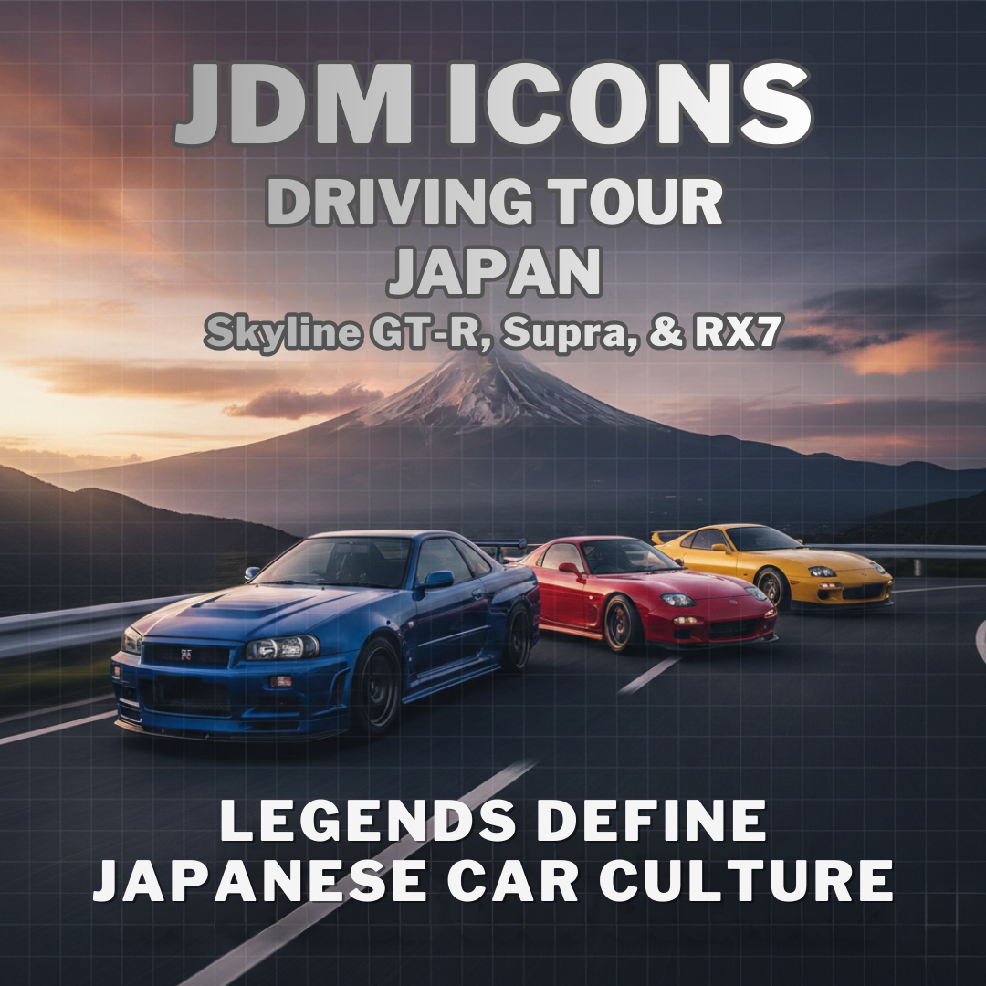 JDM Driving Tour Japan – Skyline, Supra, RX-7 Experience | JDM TOUR
