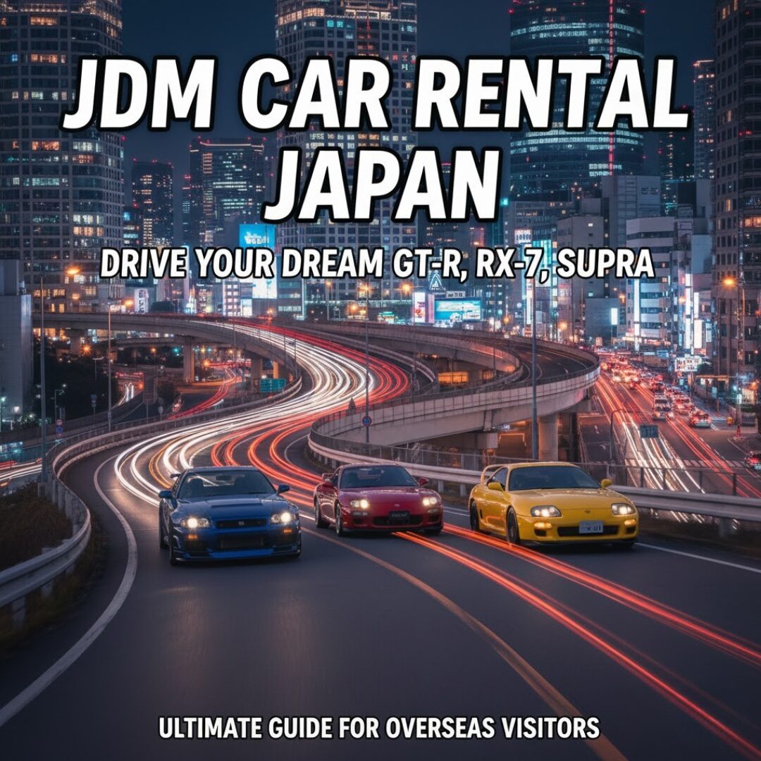 Rent Real JDM Cars in Japan – GTR, RX-7, Supra & More | JDM TOUR