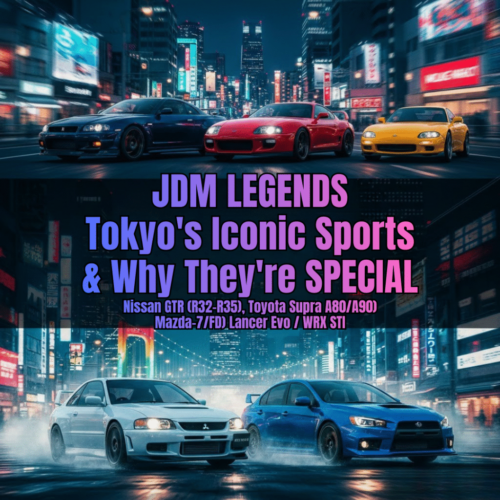Rent a JDM Car in Tokyo – Ultimate Car Culture Drive | JDM TOUR
