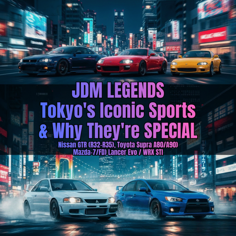 Rent a JDM Car in Tokyo – Ultimate Car Culture Drive | JDM TOUR
